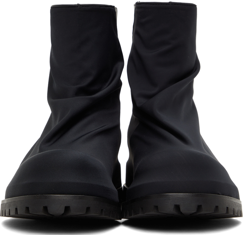 424 Black Marathon Boots 424