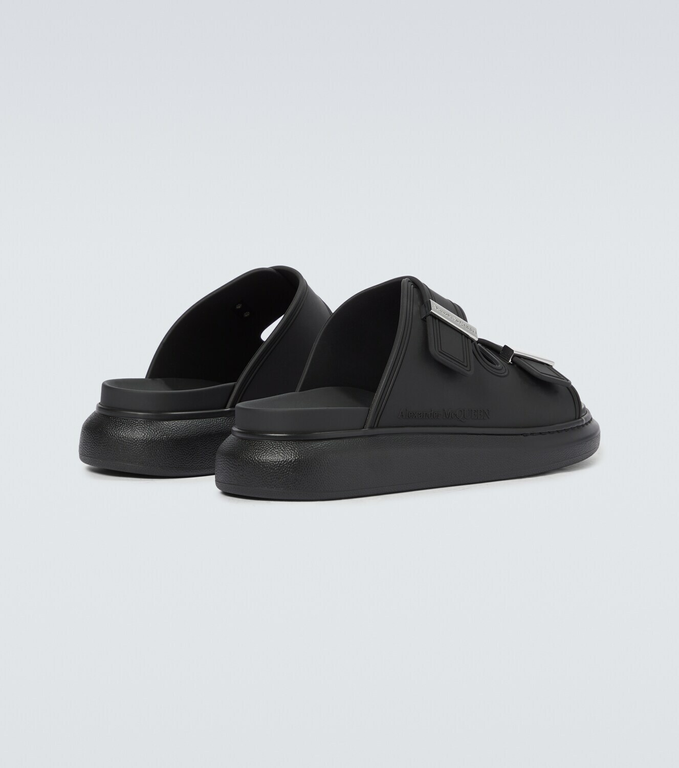Alexander McQueen - Oversized Hybrid slides Alexander McQueen