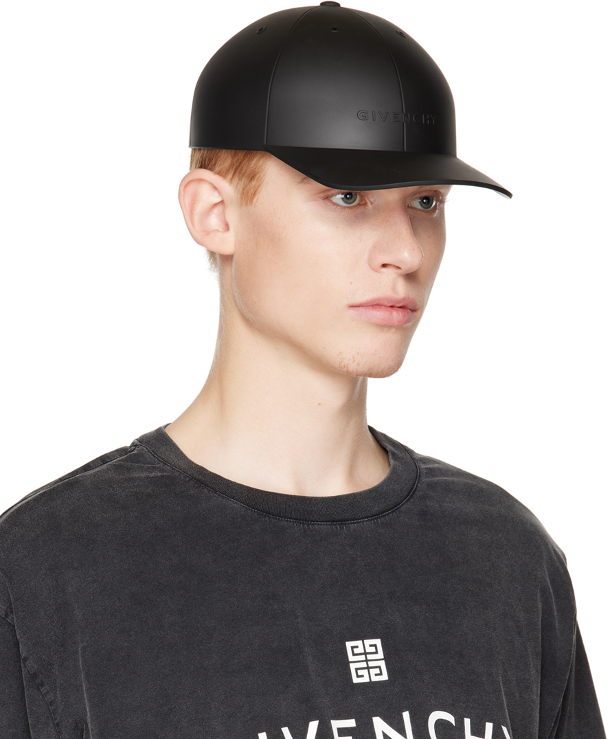 Givenchy Black Rubber Cap Givenchy