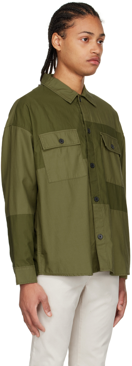 Frame Khaki Cotton Shirt Frame Denim