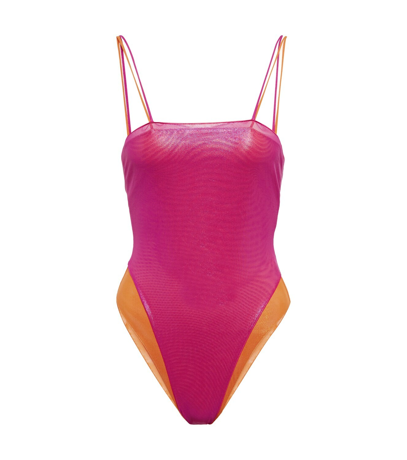 Oseree - Lamé one-piece swimsuit Oseree