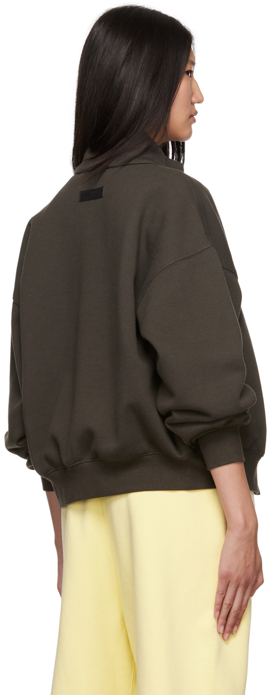 Essentials Gray Full Zip Jacket Essentials