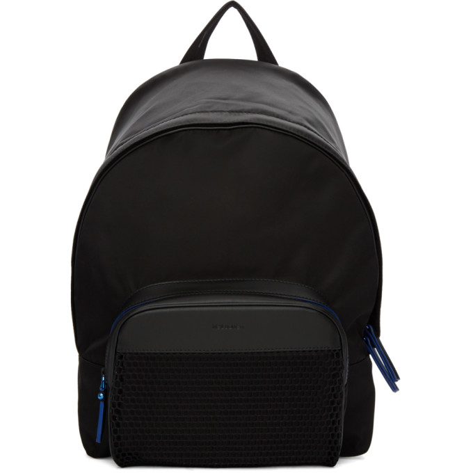 Neil Barrett Black Classic Mesh Backpack Neil Barrett
