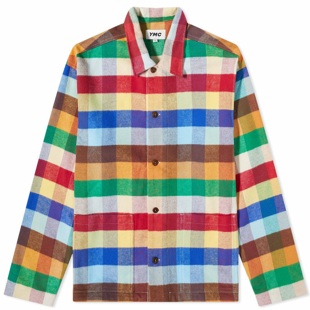 YMC PJ Check Overshirt Jacket YMC