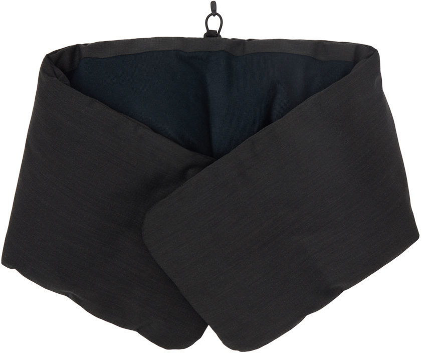 Snow Peak Black Down Neck Warmer Snow Peak