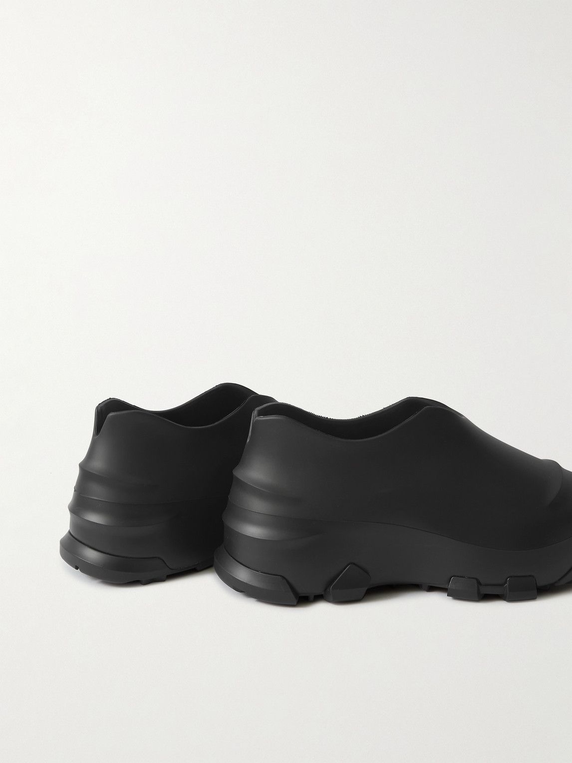 Givenchy - Monumental Mallow Rubber Slip-On Sneakers - Black Givenchy
