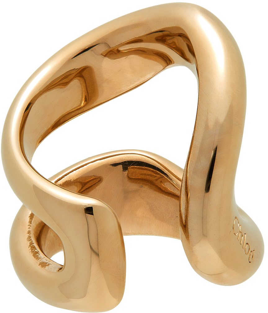 Chloé Gold Open Band Ring Chloe