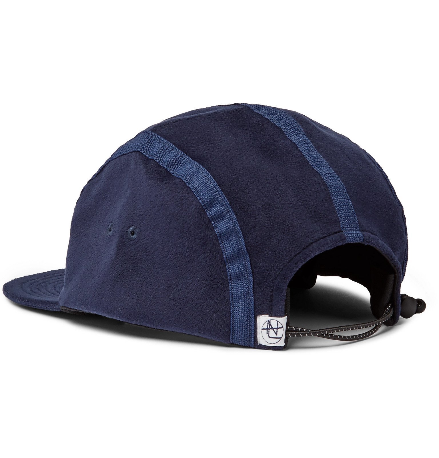 nanamica - Logo-Appliquéd Fleece Baseball Cap - Blue Nanamica