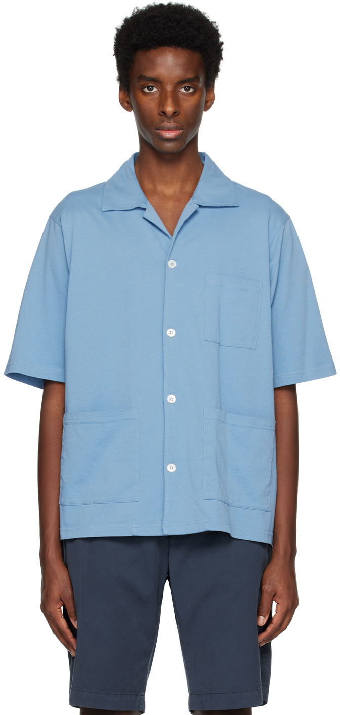 ASPESI Blue Camica Shirt Aspesi