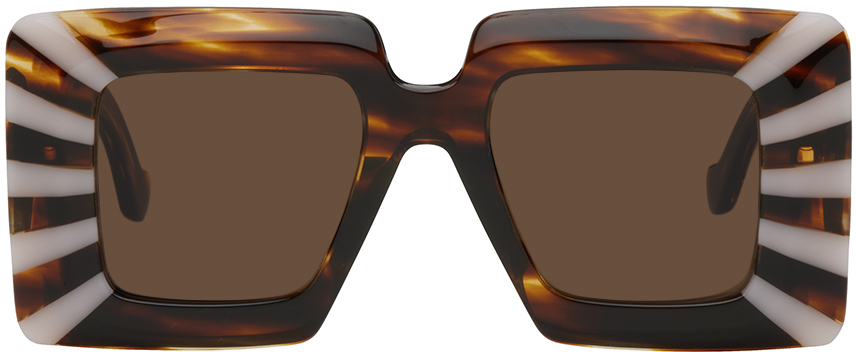 Loewe Brown Square Sunglasses Loewe