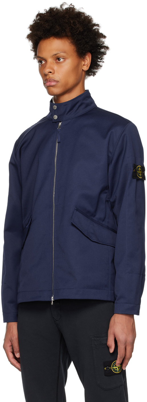 Stone Island Navy Workwear Jacket Stone Island