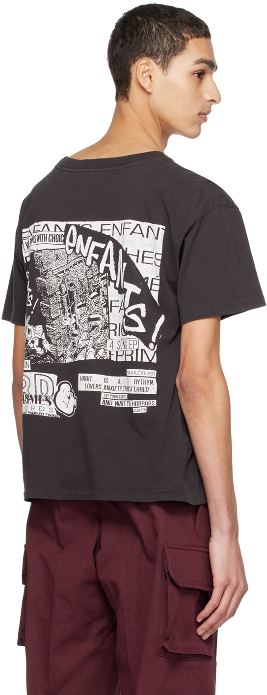 Enfants Riches Déprimés Black 'ERD Records' T-Shirt Enfants Riches Deprimes