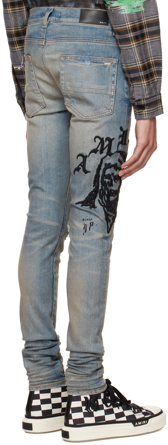 AMIRI Indigo Wes Lang Reaper Jeans Amiri