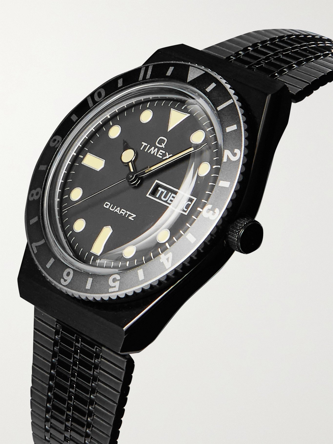 TIMEX - Q Timex Reissue 38mm Stainless Steel Watch Timex