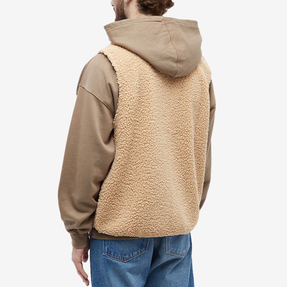 Reebok Men's Cord Sherpa Vest in Sahara Reebok