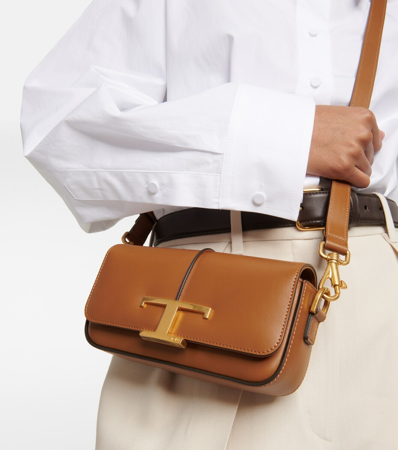 Tod's - T Timeless Mini leather shoulder bag Tod's