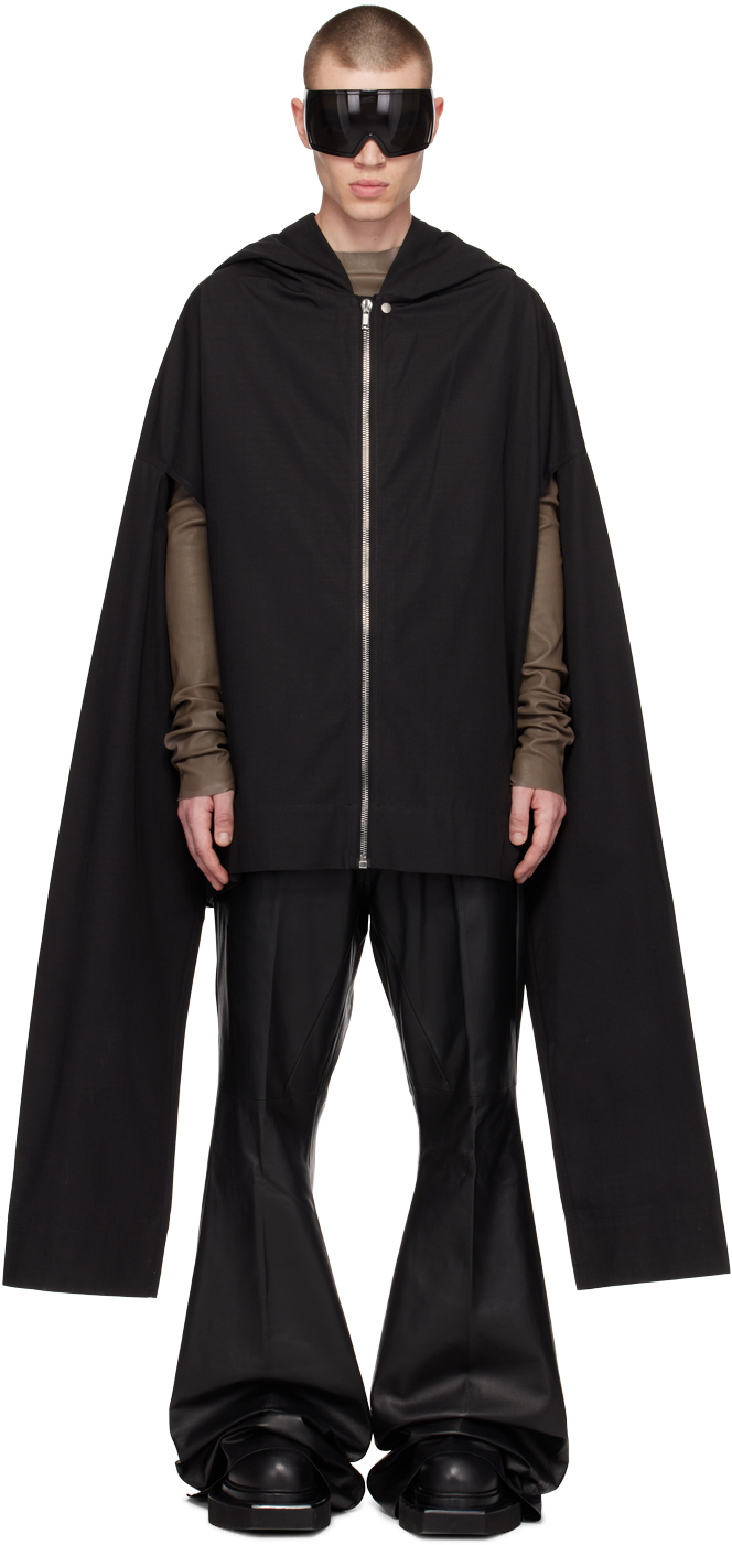 Rick Owens Black Flyproof Jacket Rick Owens