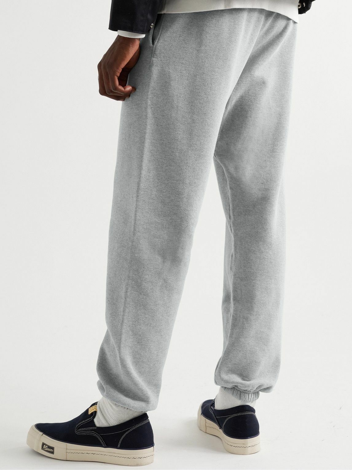Gallery Dept. - Tapered Logo-Print Cotton-Jersey Sweatpants - Gray ...