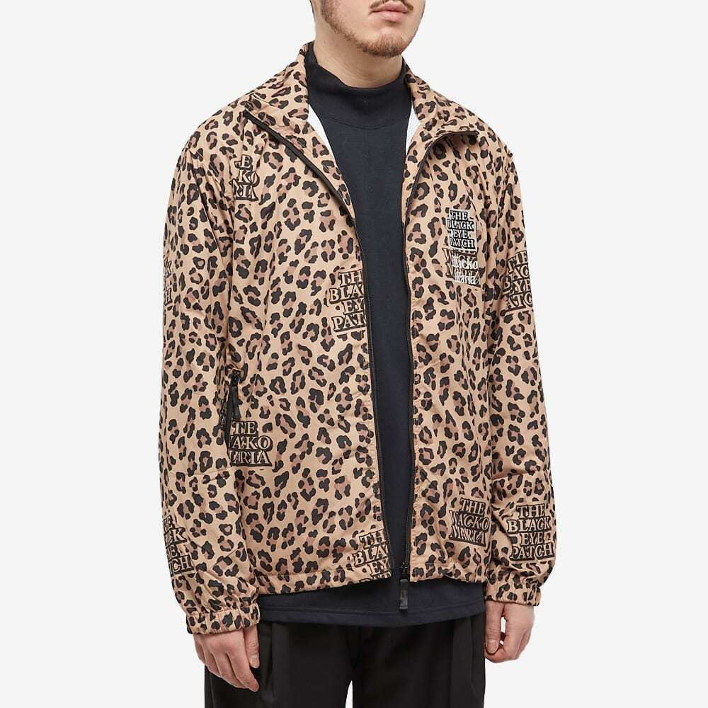Wacko Maria x BlackEyePatch Type 1 Leopard Track Jacket in Brown Wacko ...