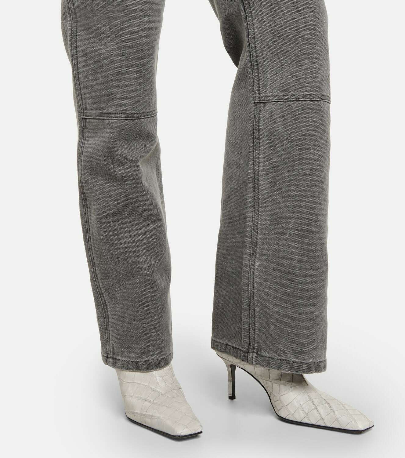 Acne Studios - Bleached low-rise wide-leg jeans Acne Studios