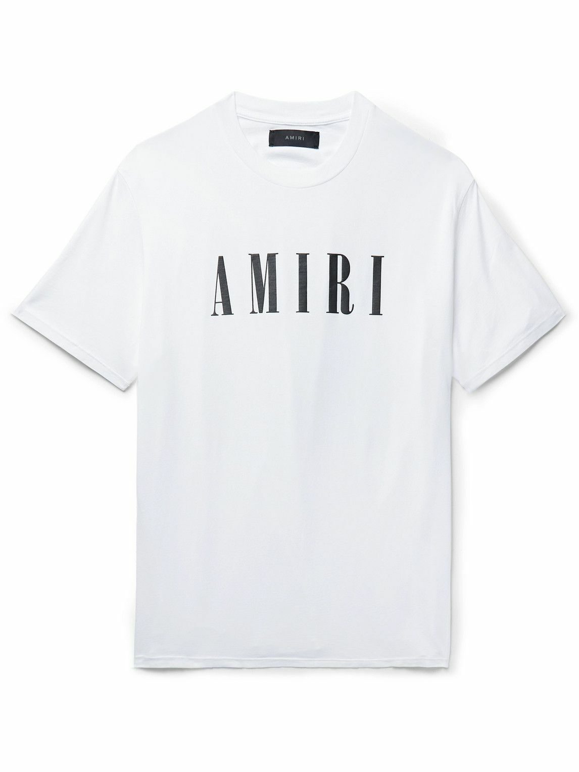 AMIRI - Logo-Print Cotton-Jersey T-Shirt - White Amiri