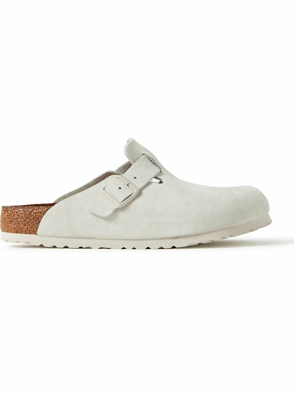 Birkenstock - Boston Suede Clogs - Neutrals Birkenstock